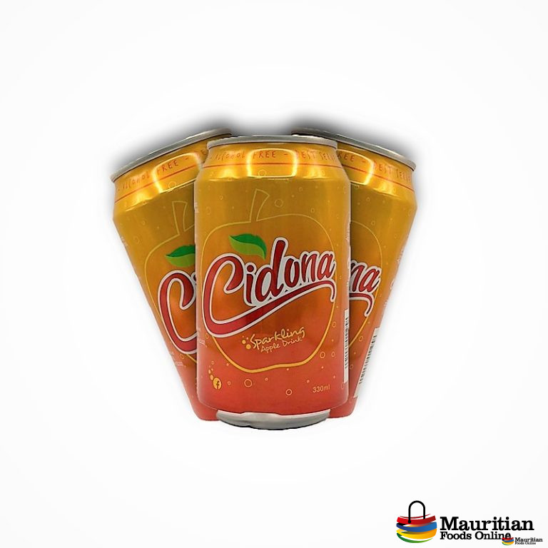 Cidona Sparkling Apple Drink 330ml – Fizzy Apple UK